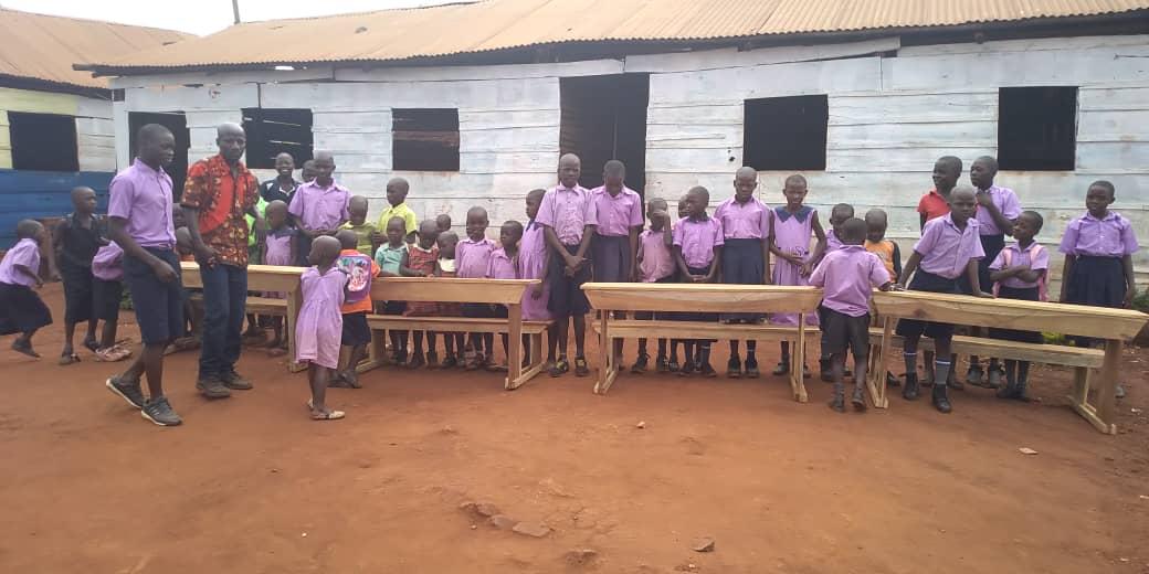 Desks for Rural Schools, Uganda | The High Five Club